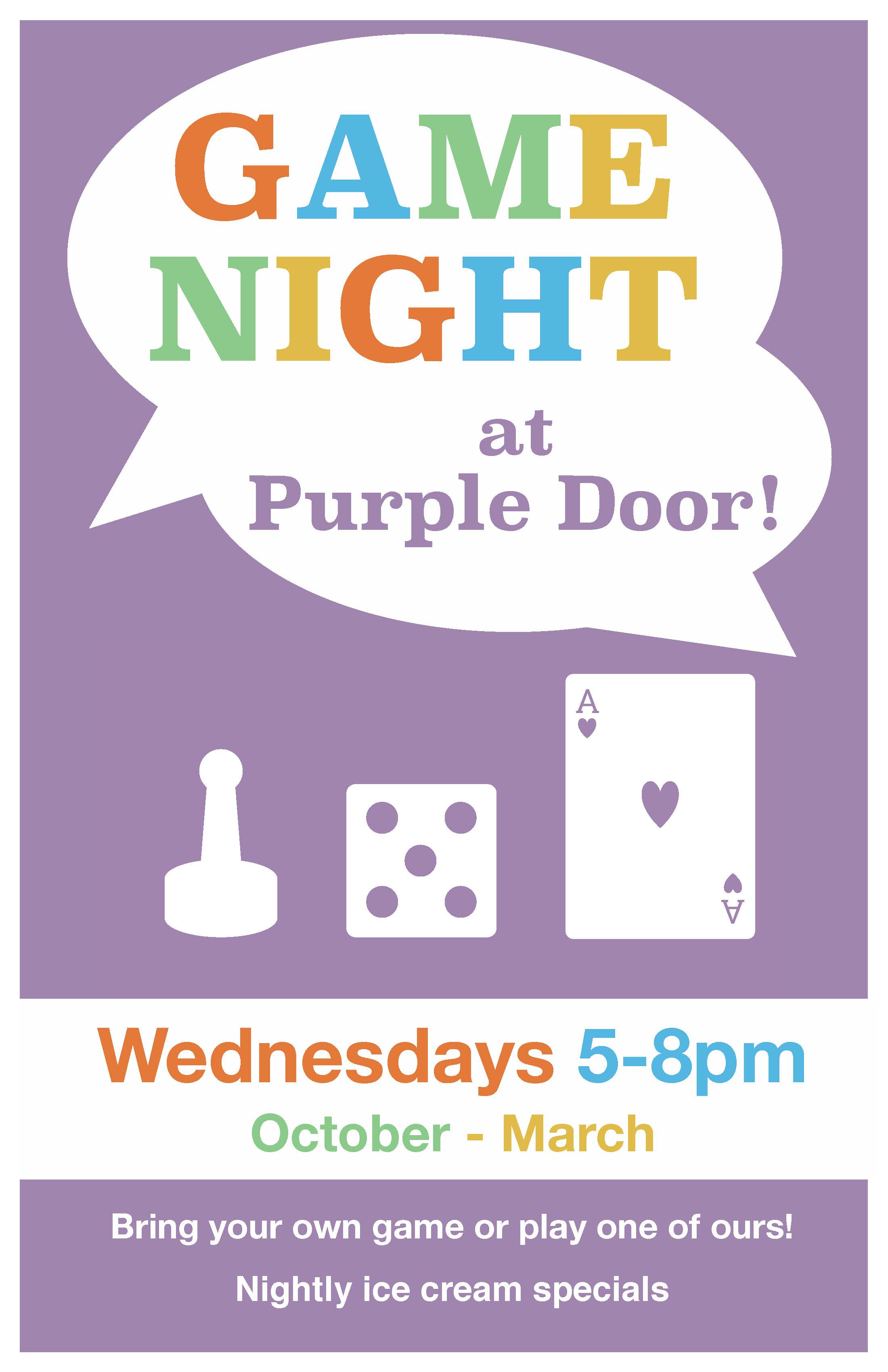 Upcoming Events · Purple Door